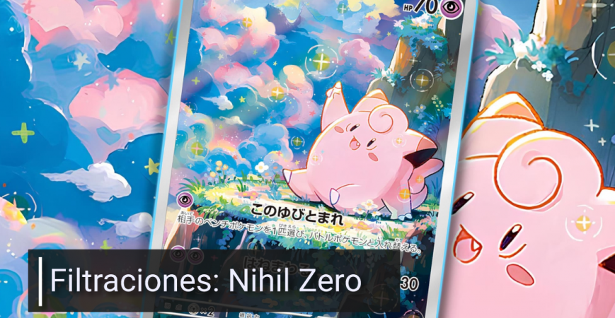 Estas son las cartas secretas de Pokémon Nihil Zero